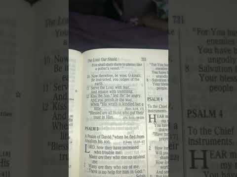 Psalms 2:4-12 (serve the Lord with fear and rejoice with trembling.)