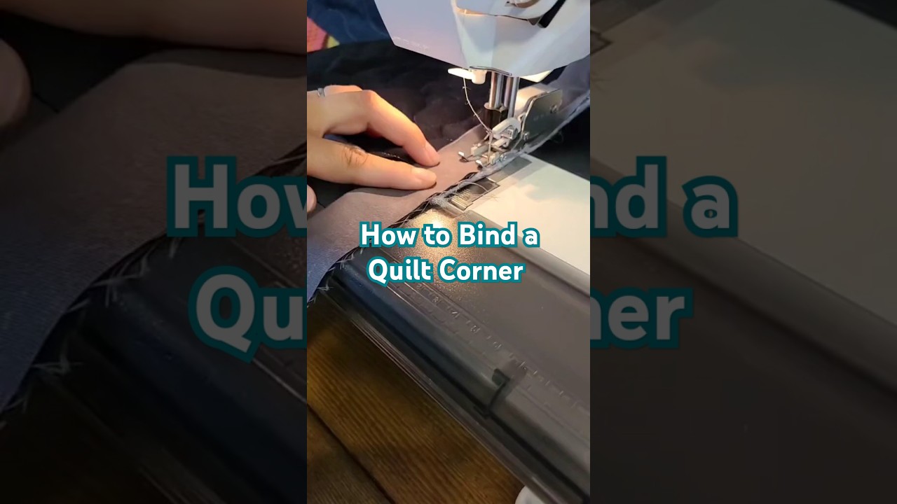 How to Bind a Quilt Corner Pro Tip