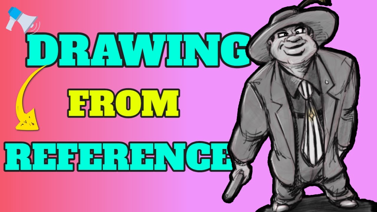 How to DRAW from REFERENCE for CHARACTER DESIGN - Tutorial  [2021]
