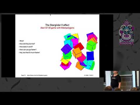 Alpha Waves, the first 3D platformer ever How 3D graphics worked when there were no graphic cards