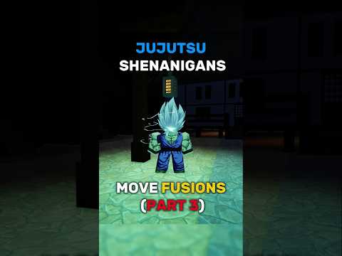 Jujutsu shenanigans move fusions part 3 #jujutsushenanigans #jjs #roblox
