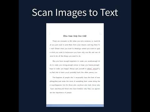 OCR - Image to Text Converter