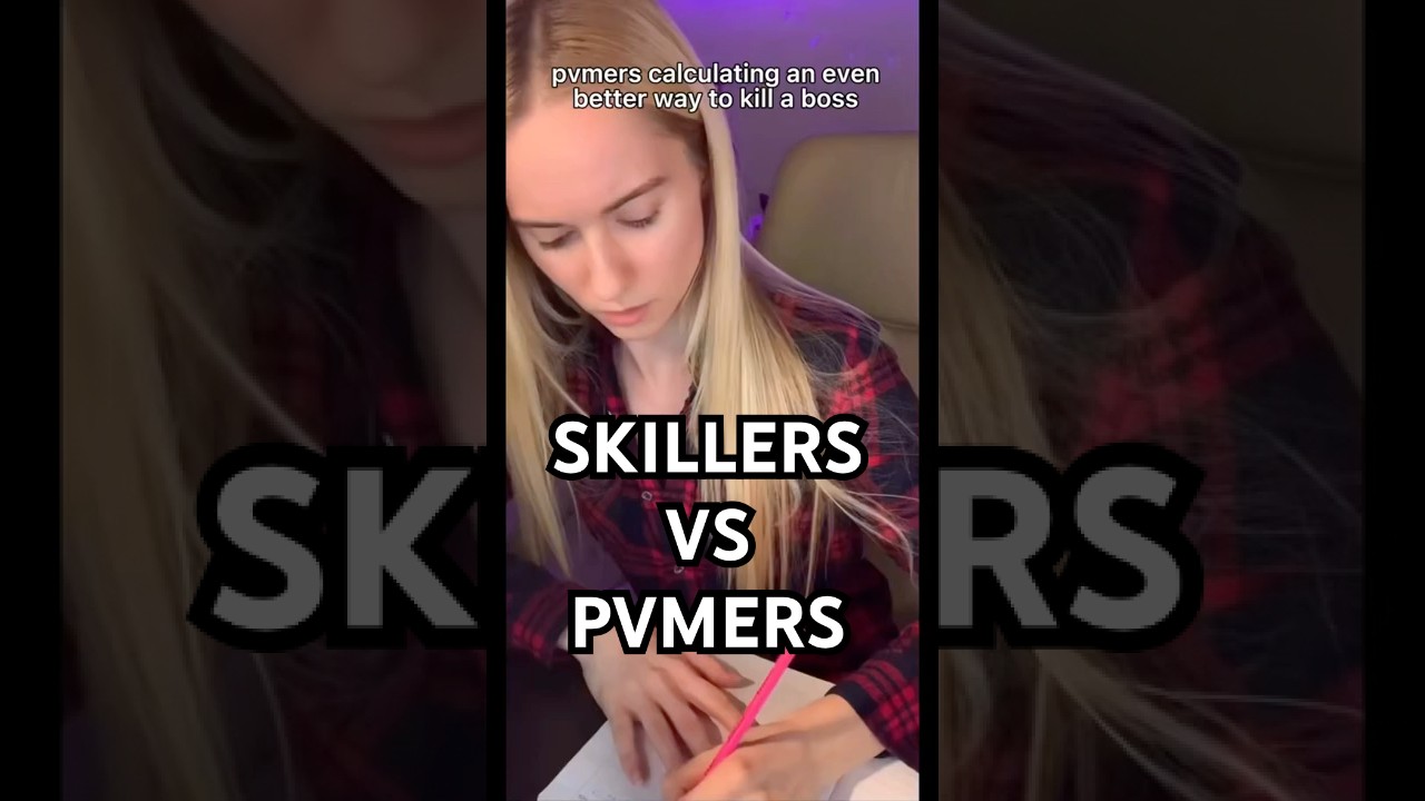 Skillers vs PVMers on #Runescape #osrs #shorts