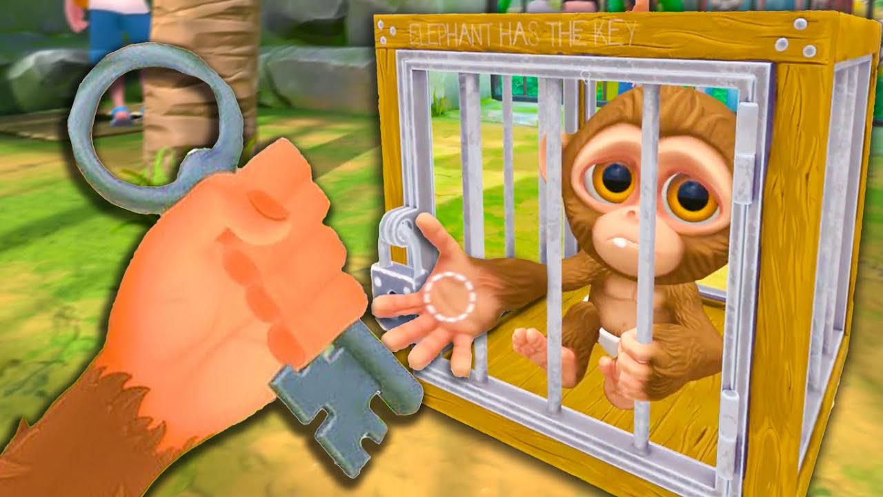 I Gave The Monkey a Key to ESCAPE!!! ( I Am Monkey)