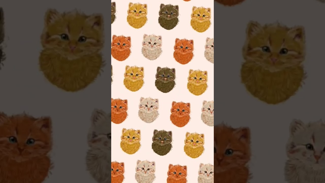 Surface pattern design. Seamless digital paper. Animal. Scrapbooking.