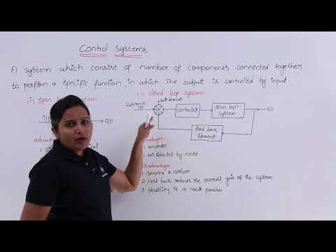 Basics of Control Systems Video Lecture - Electrical Engineering (EE)