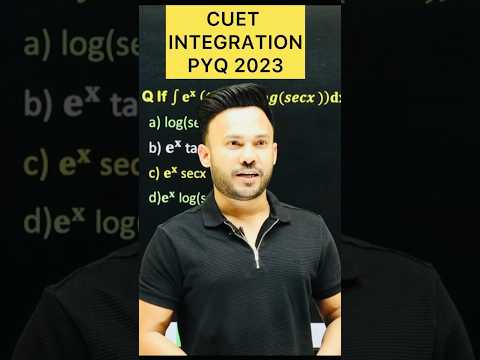 CUET PYQ 2023 ( Part 5) || Integration || Math All Domains 🔥Complete CUET Official Update