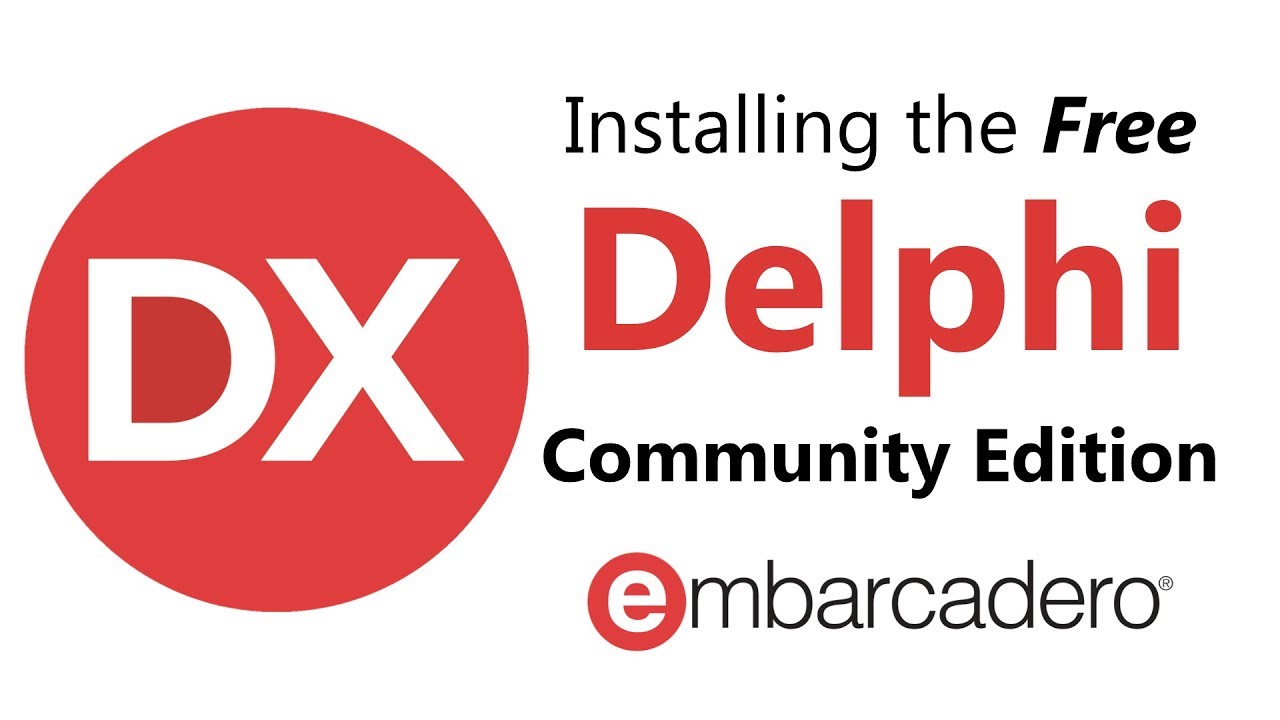 Installing Delphi Community Edition