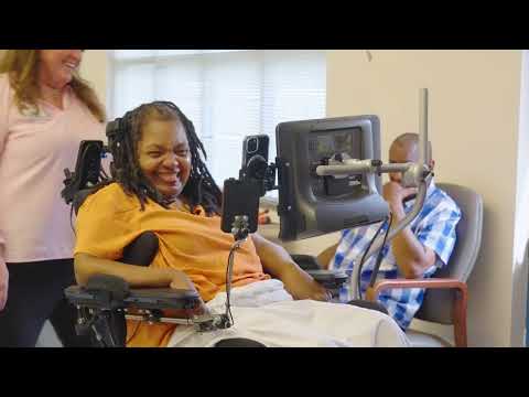 Leading with her eyes: How one woman with ALS is moving forward