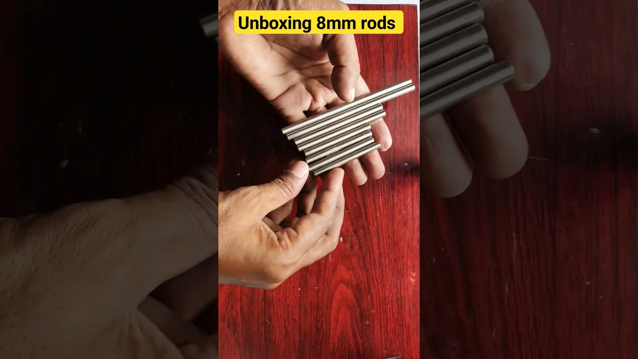 Unboxing 8mm rods #skcreativetips #unboxing #shorts #8mmrods #steelrods
