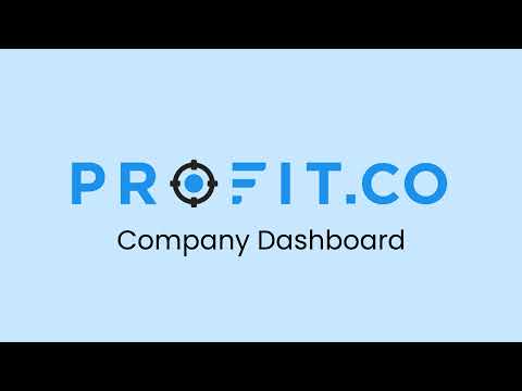 What is a Company Dashboard in Profit.co?
