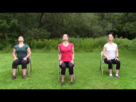 Gentle Chair Yoga Routine - 10 min