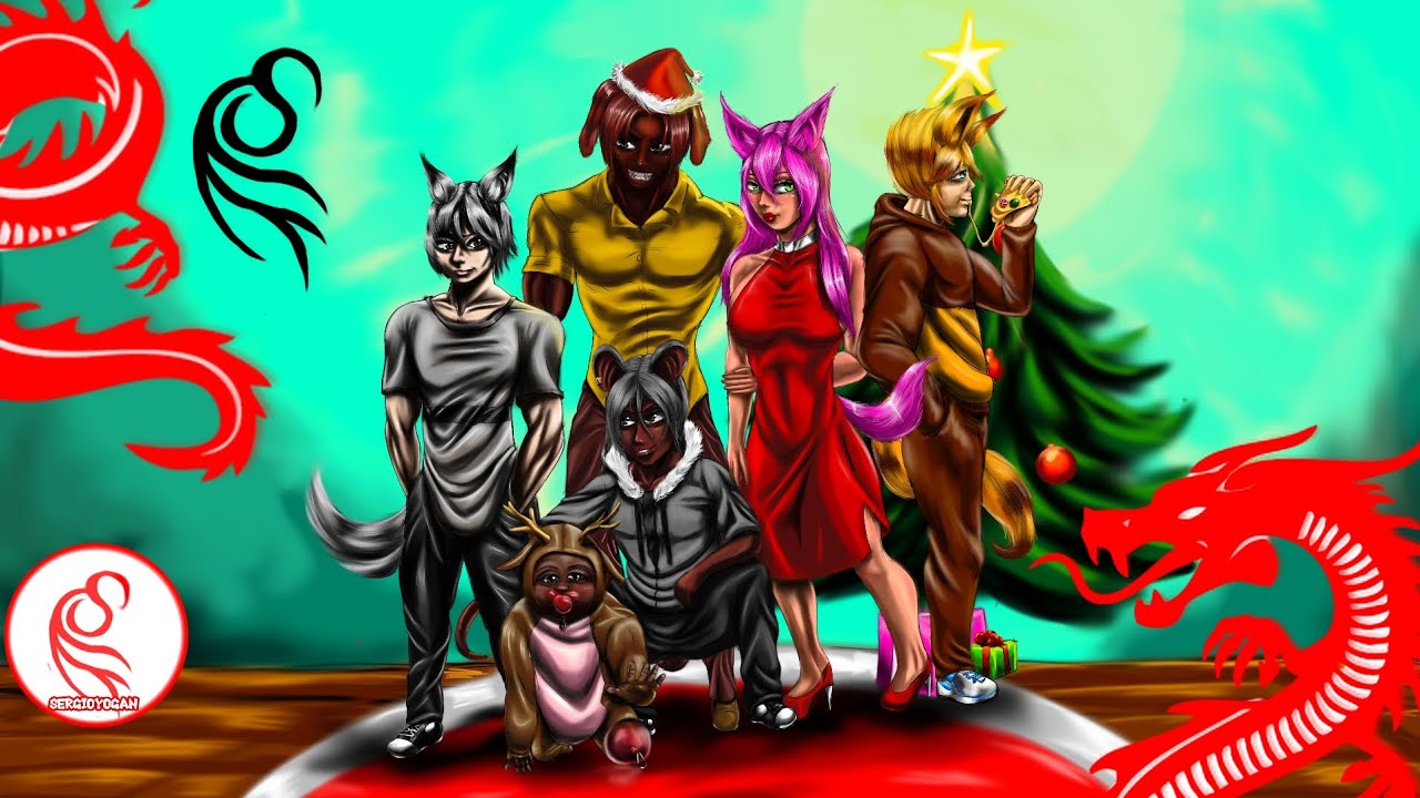Speedart/timelapse merry christmas 2022