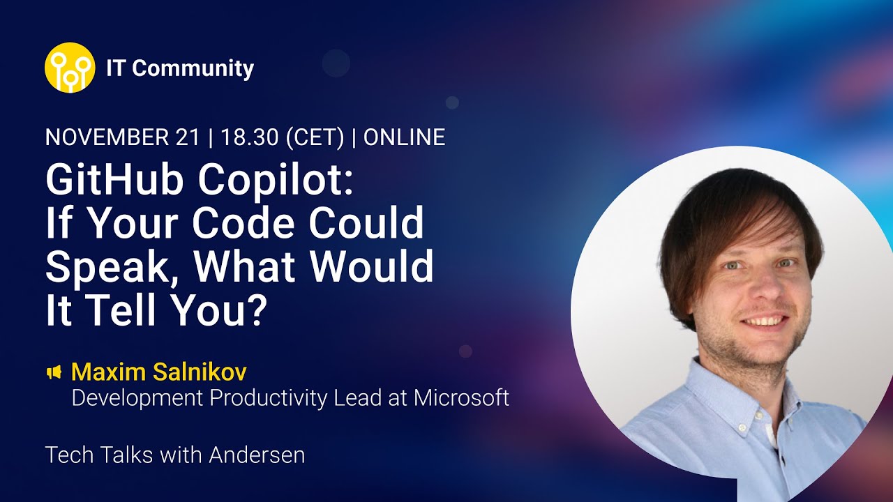 GitHub Copilot: If your code could speak, what would it tell you? (eng)