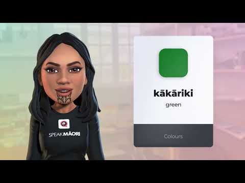 Colours in Māori - Speak Māori