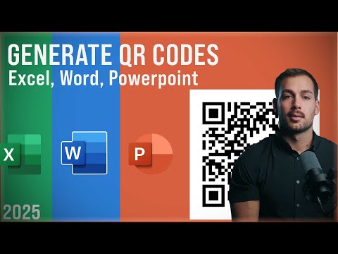 Generate QR Codes in Microsoft Word, PowerPoint, Excel