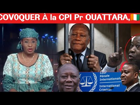 Summons of Professor #Ouattara to the #ICC, near the elections, Ivorians demand justice for Soro