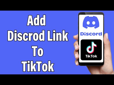 How To Add Discrod Link To TikTok 2022 | Put Discord Server Clickable Link In TikTok Bio