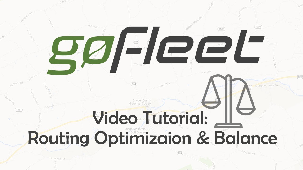 Fleet Management Tutorial: Routing Optimization & Balance