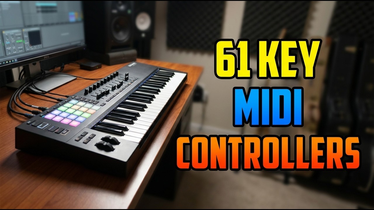 TOP 5 Best 61 Key Midi Controllers 2026