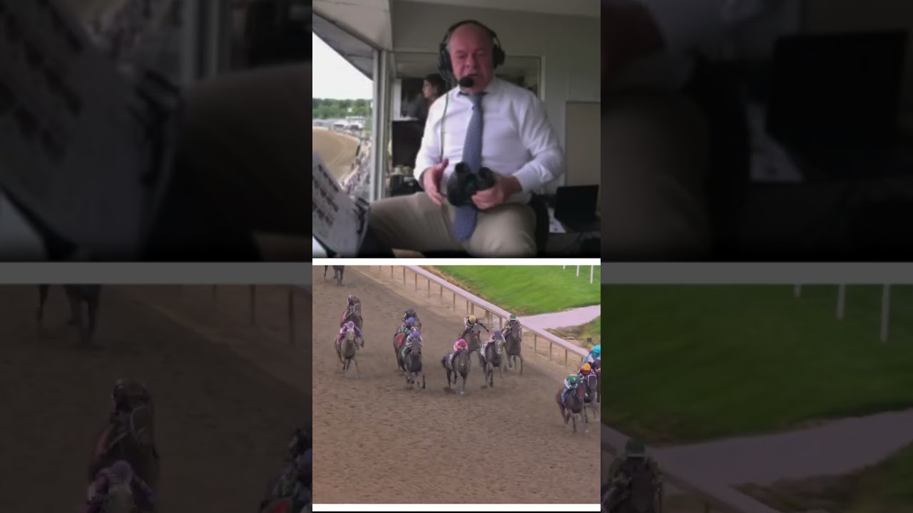 We'll NEVER get tired of Larry Collmus calls 🏇🤩