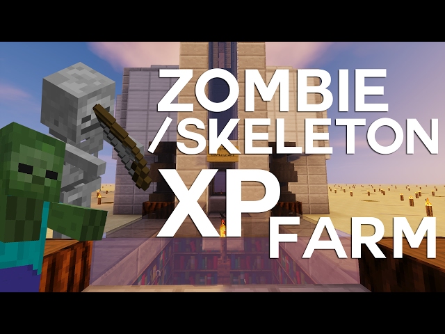 Zombie XP farm Minecraft Map