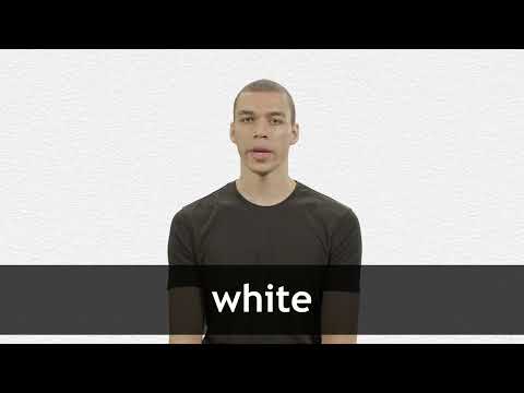 How to pronounce WHITE in American English