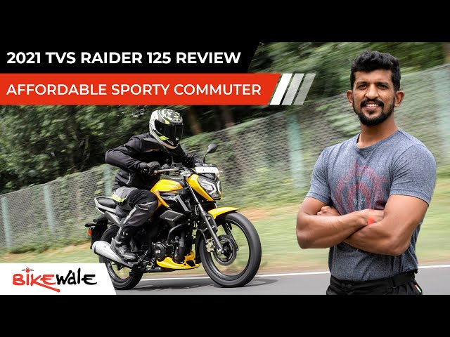 2021 TVS Raider 125 Review | India's Most Affordable & Feature Loaded ...