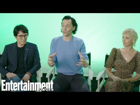 Tom Hiddleston, Sophia Di Martino, and Ke Huy Quan on 'Loki' | D23 2022 | Entertainment Weekly