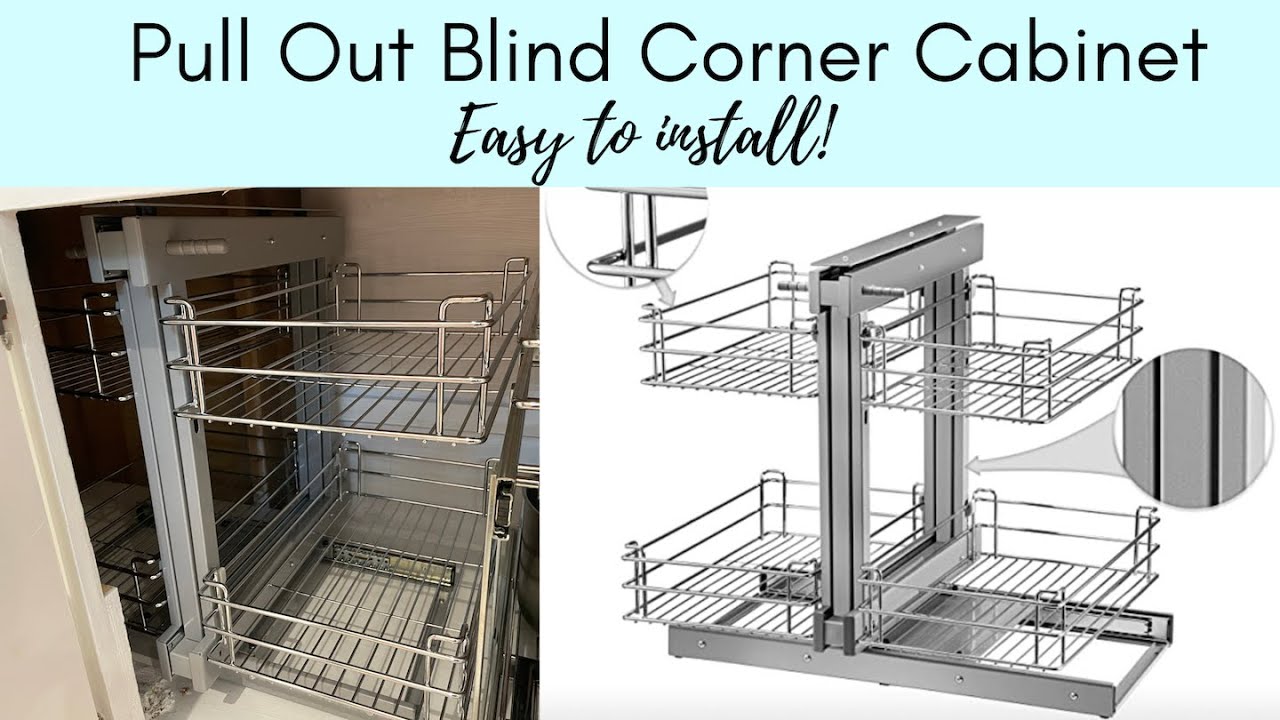 Pull out blind CORNER CABINET for Kitchen REVIEW