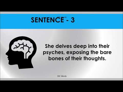 THE BARE BONES Idiom 733 # Meaning and five sentences # SSC Words