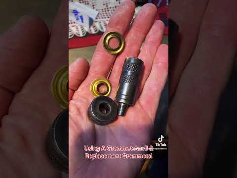 Replacement Grommets And A Grommet Anvil! #preparedness #bushcraft