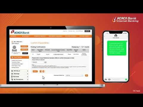 Funds Transfer with ICICI Bank Internet Banking