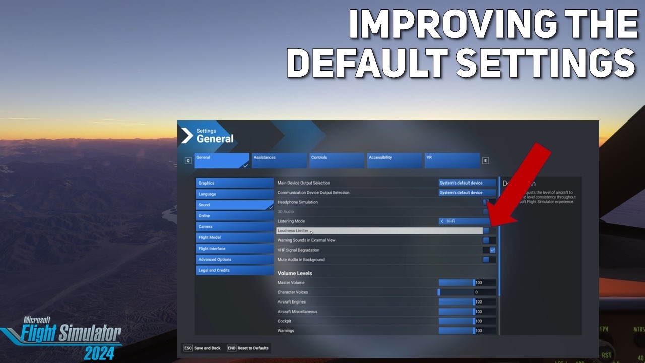 MSFS2024 Settings That Actually Matter (Non-Graphics)