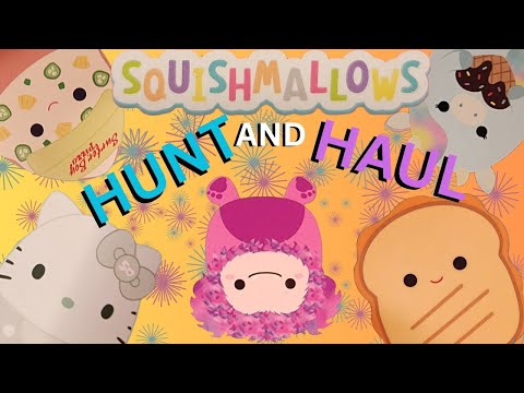 Squishmallow Hunting and Haul Thrift Shop With Me for Bigfoot Squishmallows