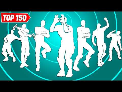 TOP 150 ICON SERIES DANCES & EMOTES IN FORTNITE