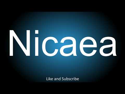 How to correctly pronounce the ancient city in NW Asia Minor - Nicaea.