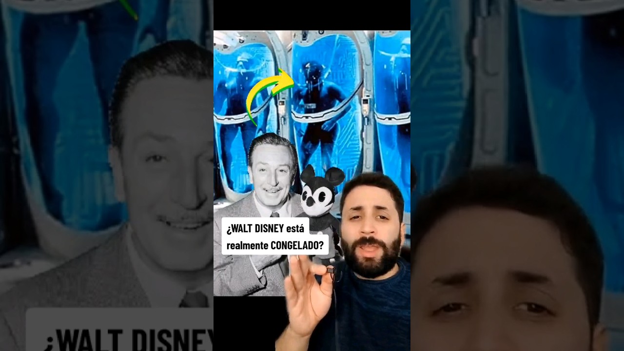 Is Walt Disney really frozen? Was he really cryogenically frozen, or is it an urban legend? #Shorts