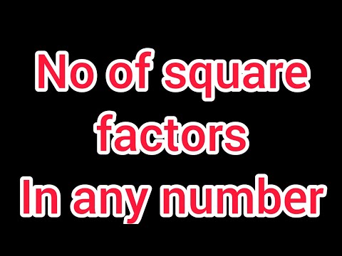 How many factors of 1296 are perfect square most important question for ssc/railway math by trick S
