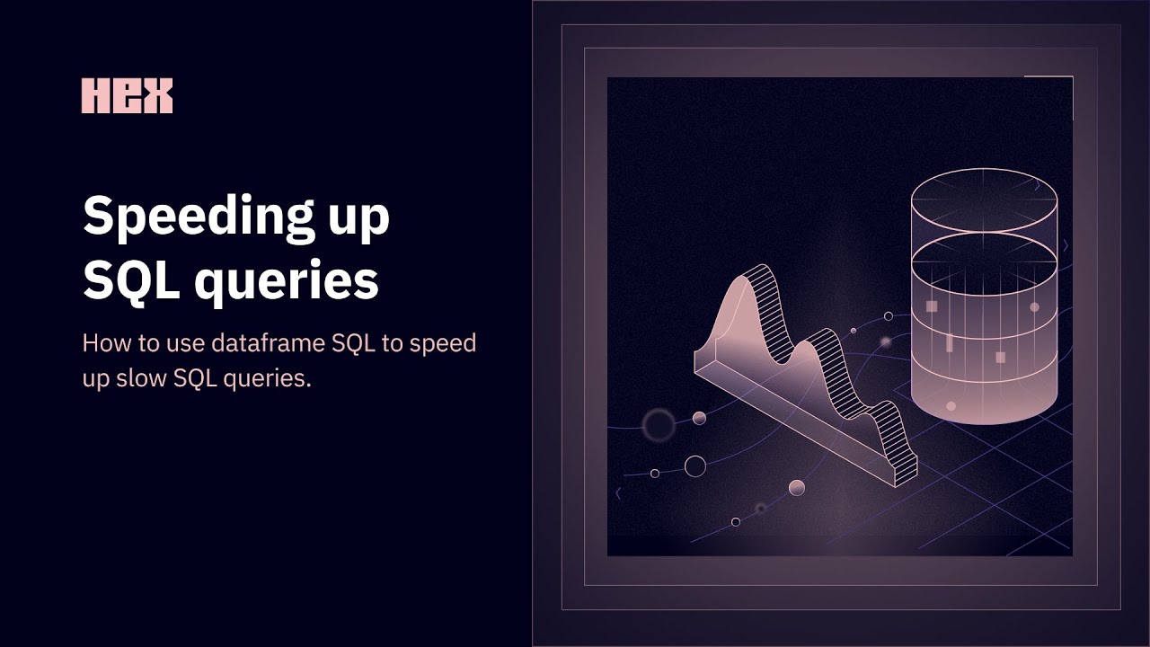 Speeding up parameterized SQL queries