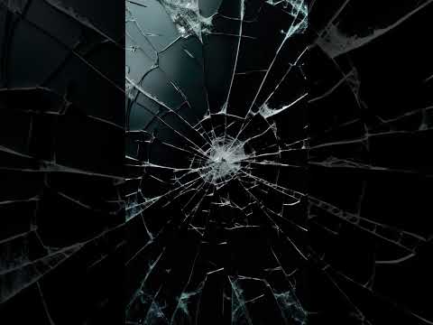 KOH Video Wallpaper AG167 Cracked Screen Glass Spider Web