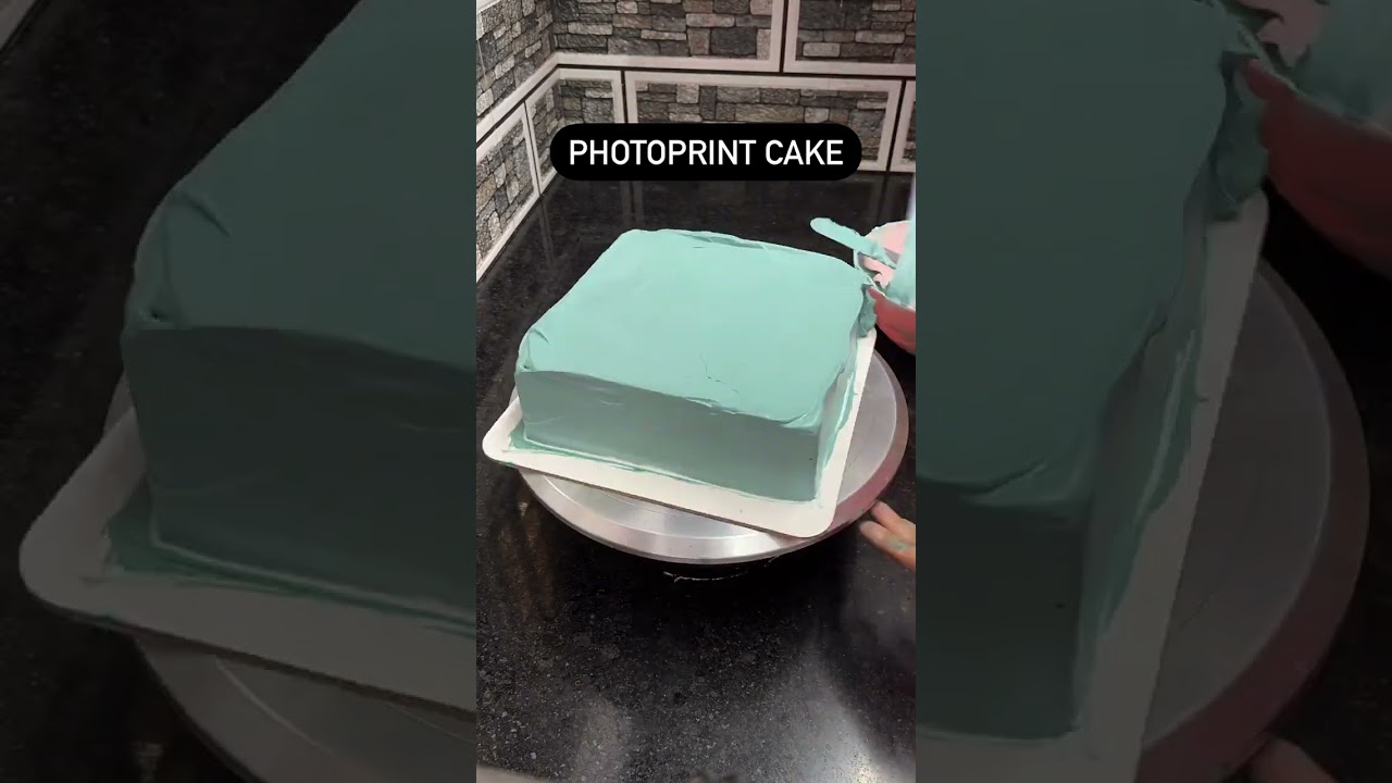 Edible Photo Print Cake | Anniversary Surprise Photo Print Cake 😍 |