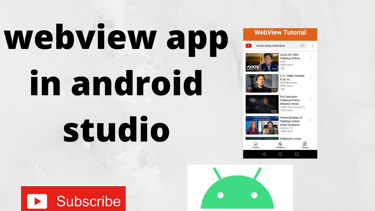 WebView App in Android Studio | Complete WebView Tutorial for Android