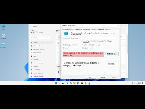 How To Fix Trust Relationship Issue Between Workstation and Domain Using Network ID Windows 11