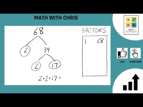 Finding the Factors of 68