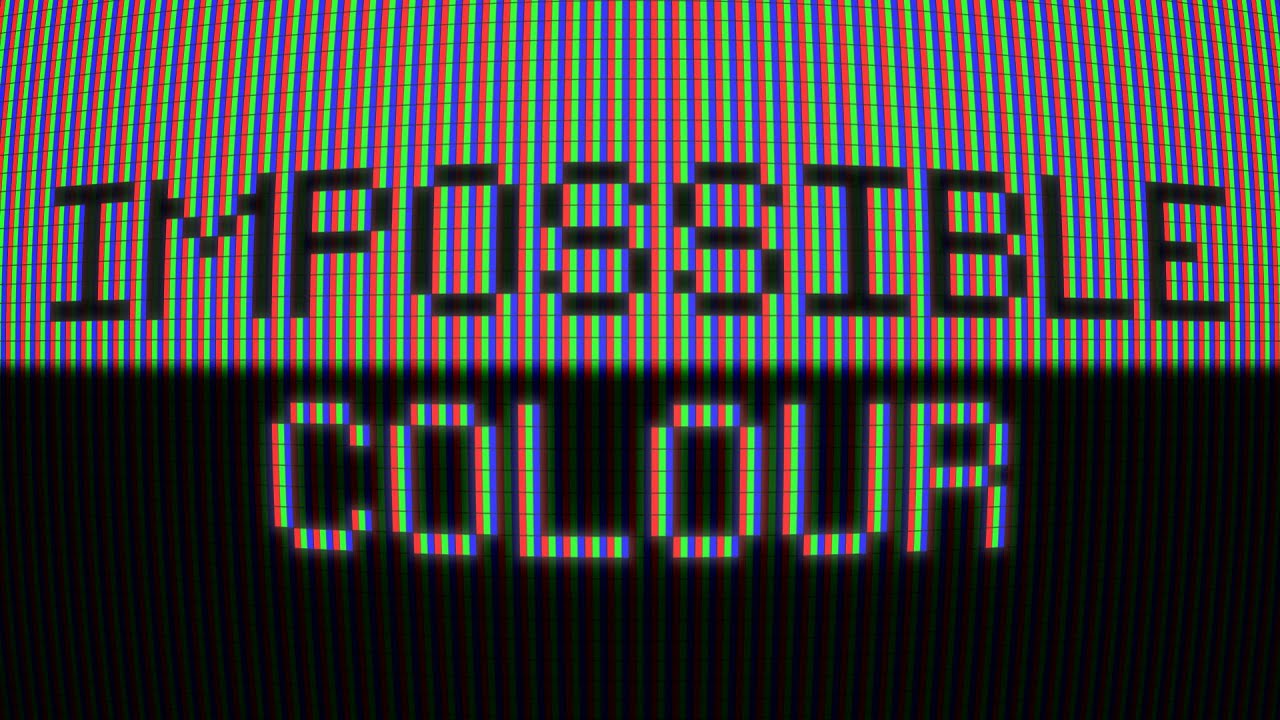 Impossible Colour Demonstration: Stygian Blue