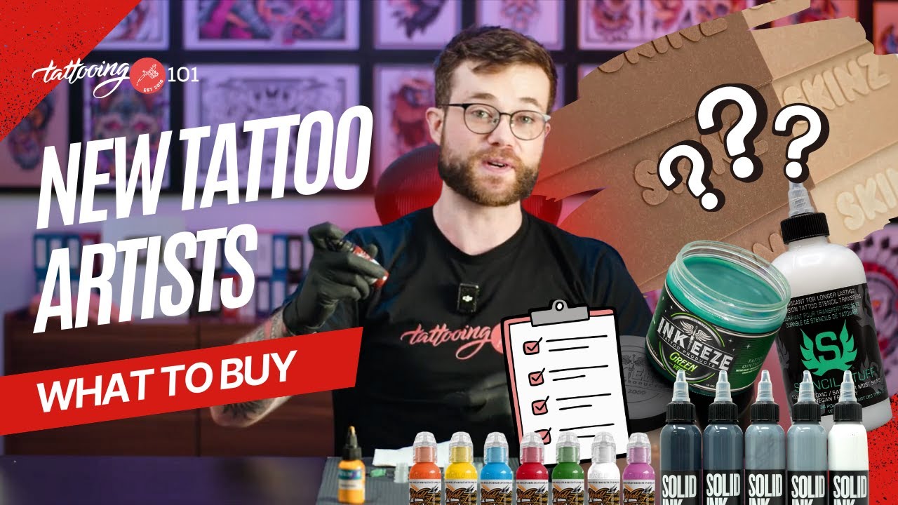 Best Tattoo Equipment - Answering YOUR tattoo supply FAQs | For Beginner Artists Who Want to Go Pro
