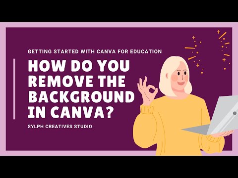 How to Remove the Background from Images in Canva | Canva for Beginners