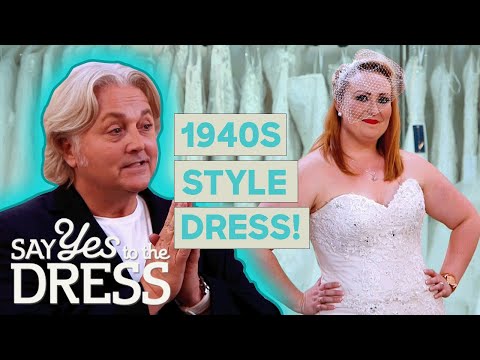 Bride Wants A 40s Vintage Inspired Dress For Her Street Party Wedding! | Say Yes to the Dress: UK