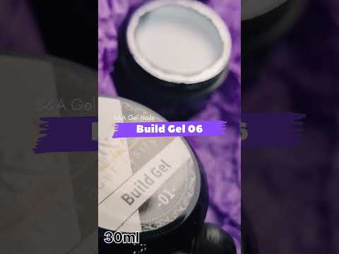 Milky White Gel S&A Gel Nails Builder gel ,Best Nail Product , UV/LED
